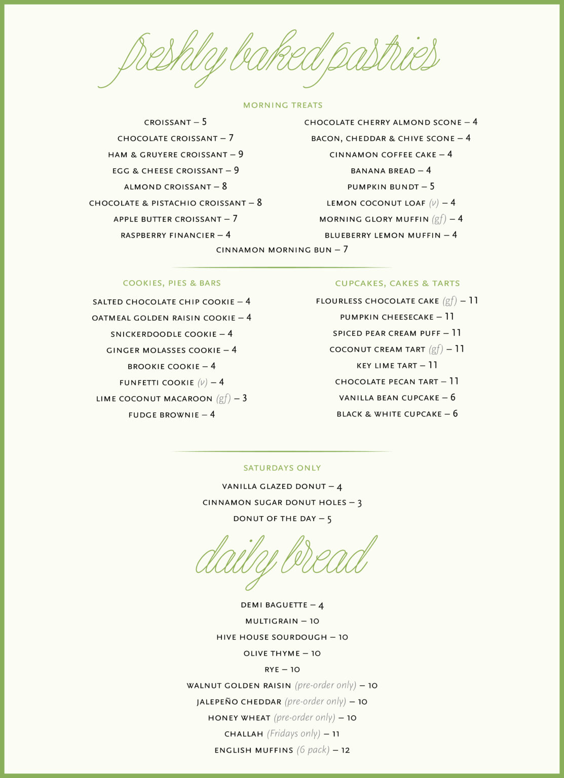 Hive Bakery & Cafe_PastriesMenu_Desktop_0905_2025 - Hive Bakery & Cafe