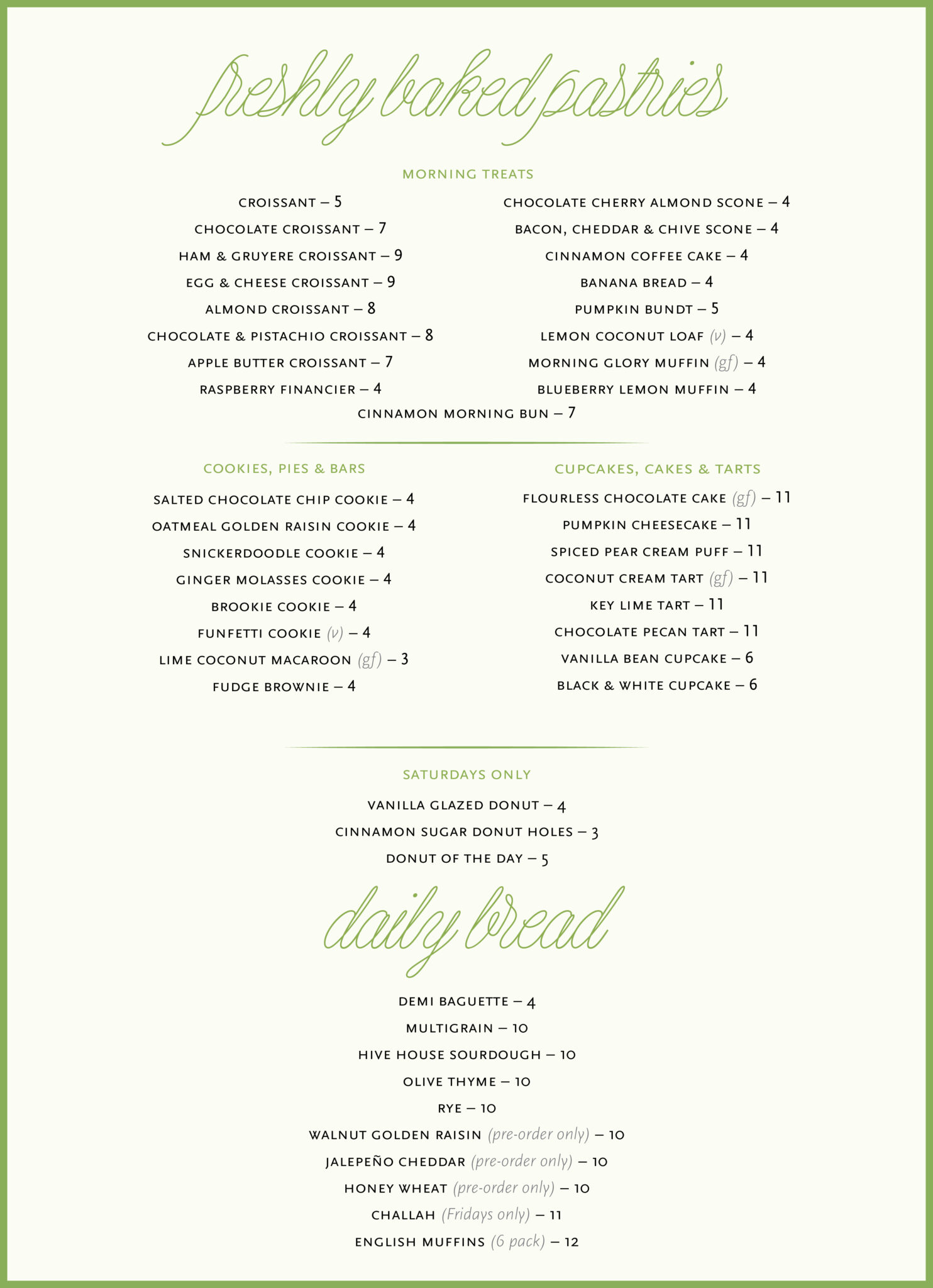 Hive Bakery & Cafe_PastriesMenu_Desktop_0905_2025 - Hive Bakery & Cafe